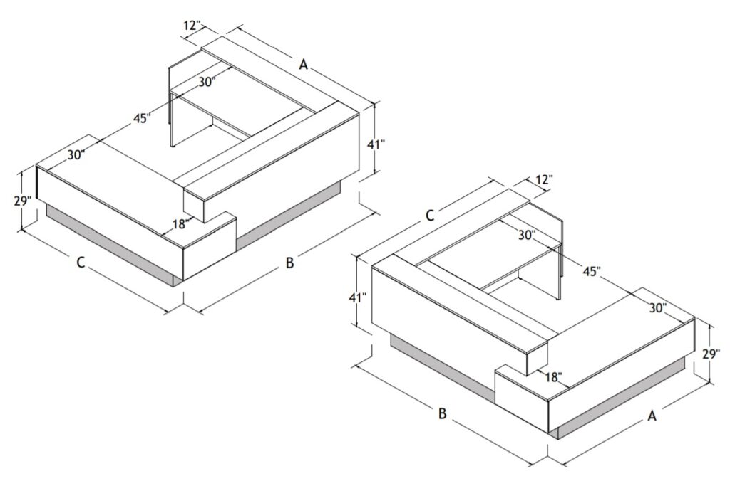 Inbox U-shape | Distrimar